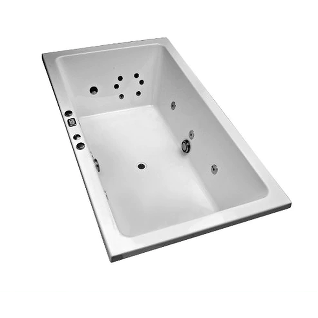 Rectangular QUADRATO Spa Bath Tub 1800mm x 1100mm - YT GROUP